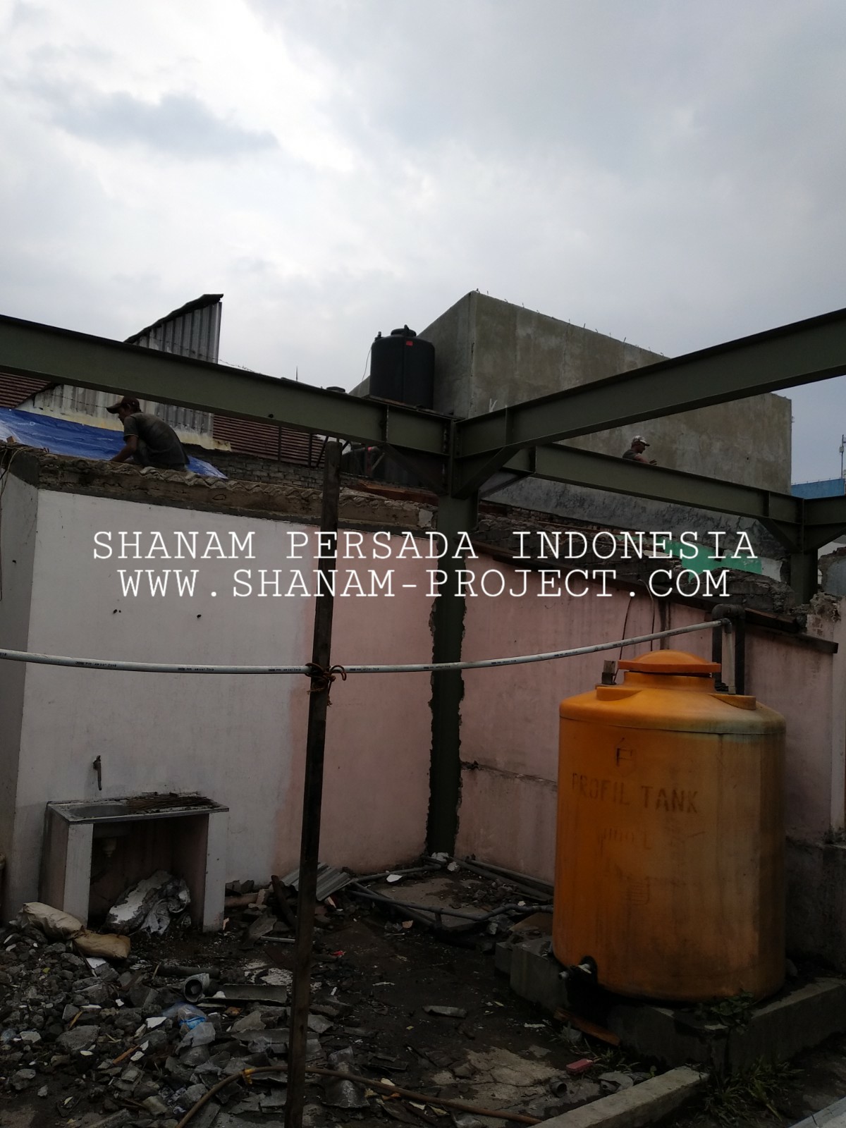 Kontraktor Baja WF Bandung & Bekasi | PT Shanam Persada Indonesia
