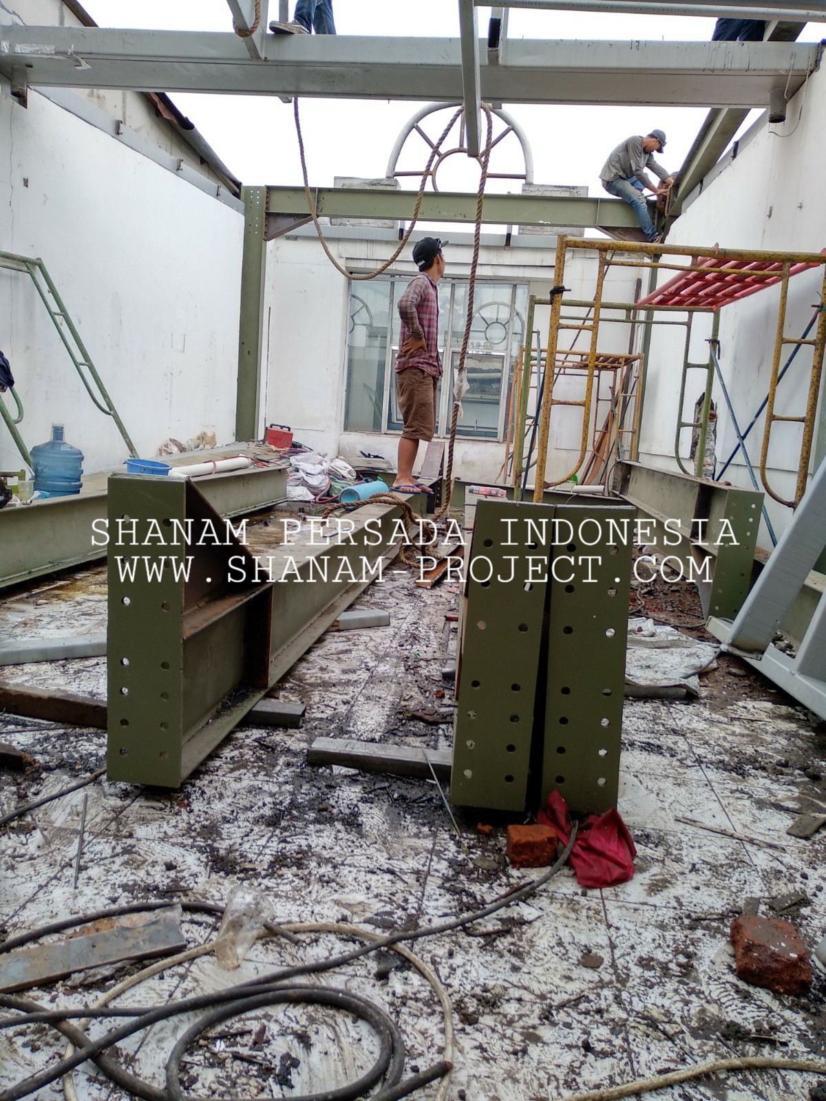 Kontraktor Baja WF Bandung & Tangerang | PT Shanam Persada Indonesia