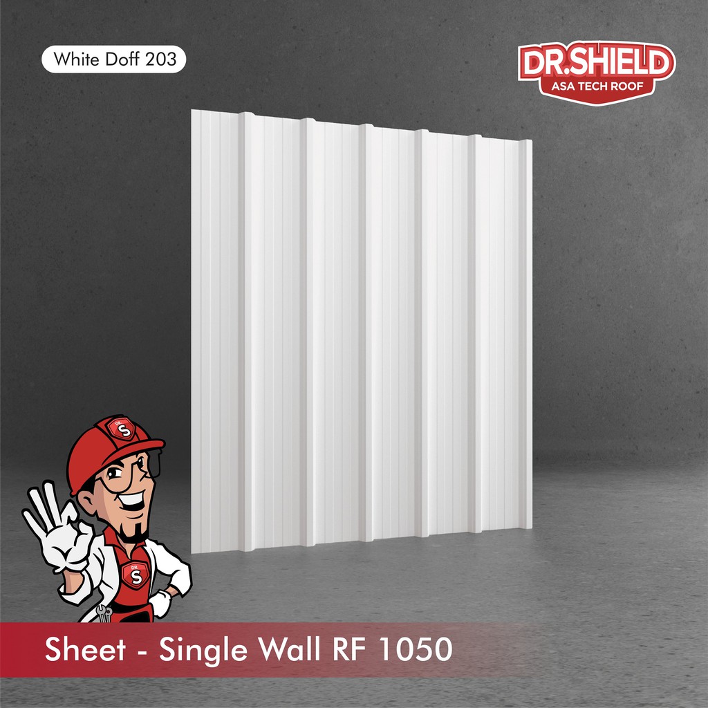 Harga Atap DR SHIELD UPVC Tebal 2 mm SHEET PANEL LE1050 Tahun 2026 ...