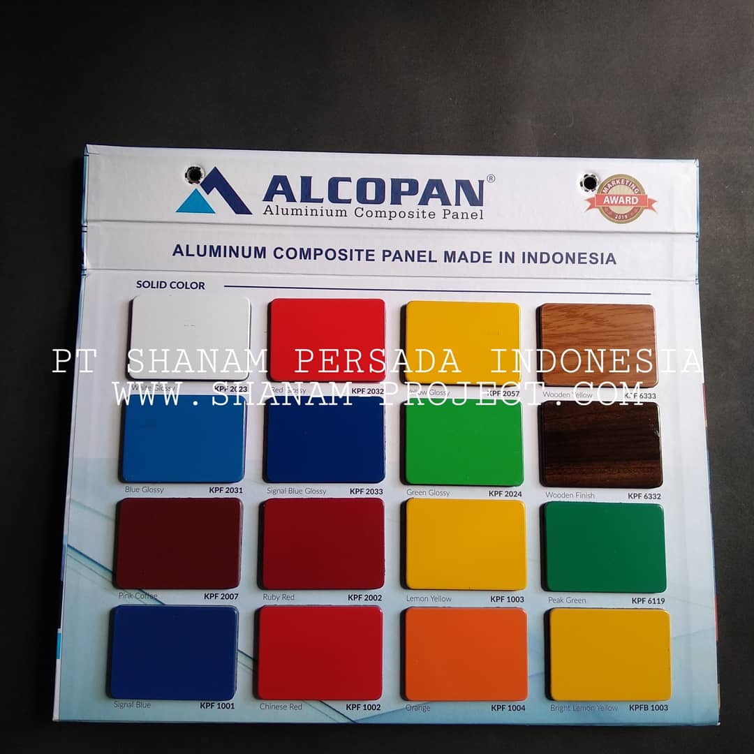 ACP ALCOPAN 3 mm 4 mm Bandung dan Cimahi (Only Material) | PT Shanam ...
