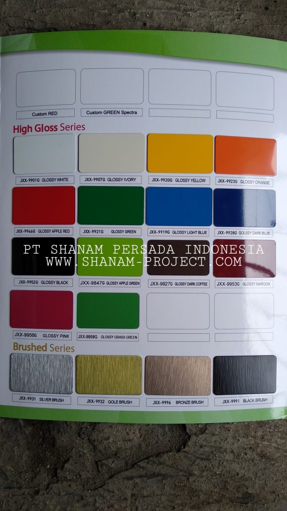 ACP GRH 3 mm Bandung dan Cimahi (Only Material) | PT Shanam Persada ...