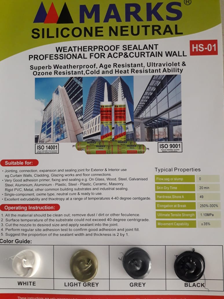 SEALANT MARKS Bandung dan Cimahi (Only Material) | PT Shanam Persada ...