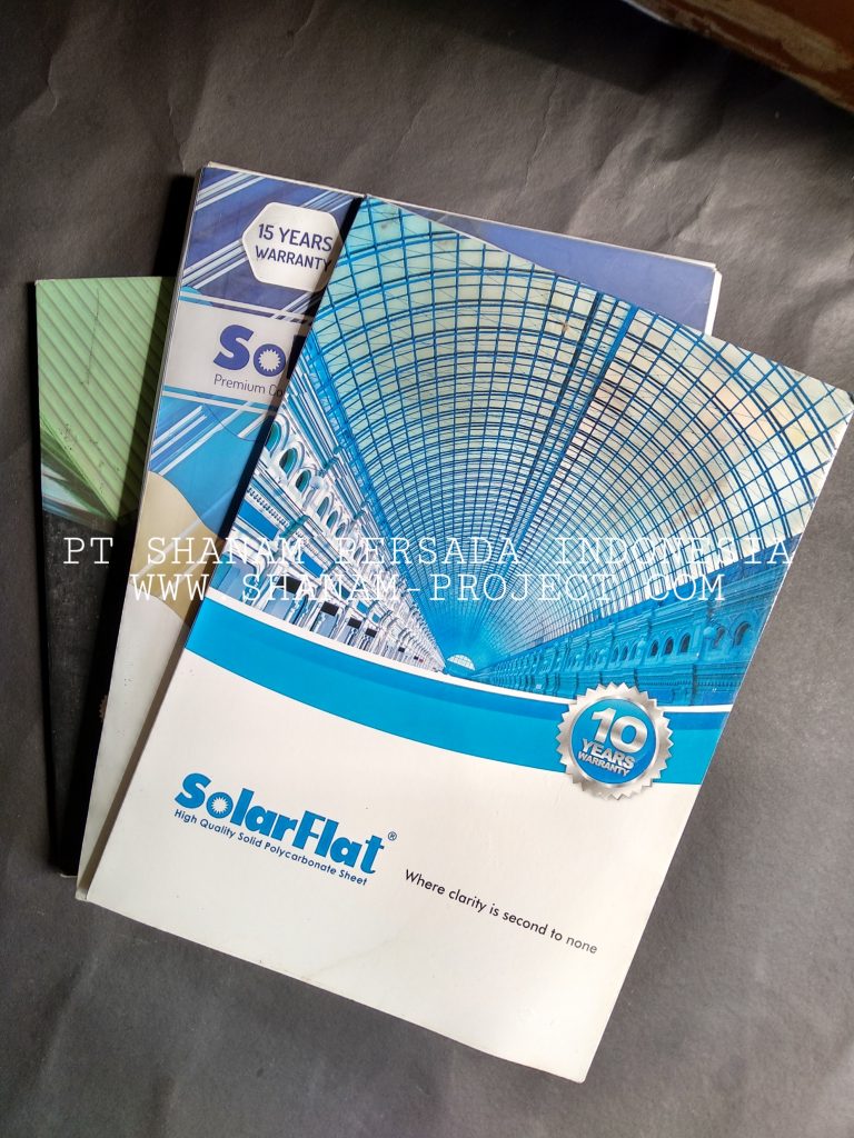 SOLARFLAT 6 mm Plain/Embossed Bandung dan Cimahi (Only Material) | PT ...